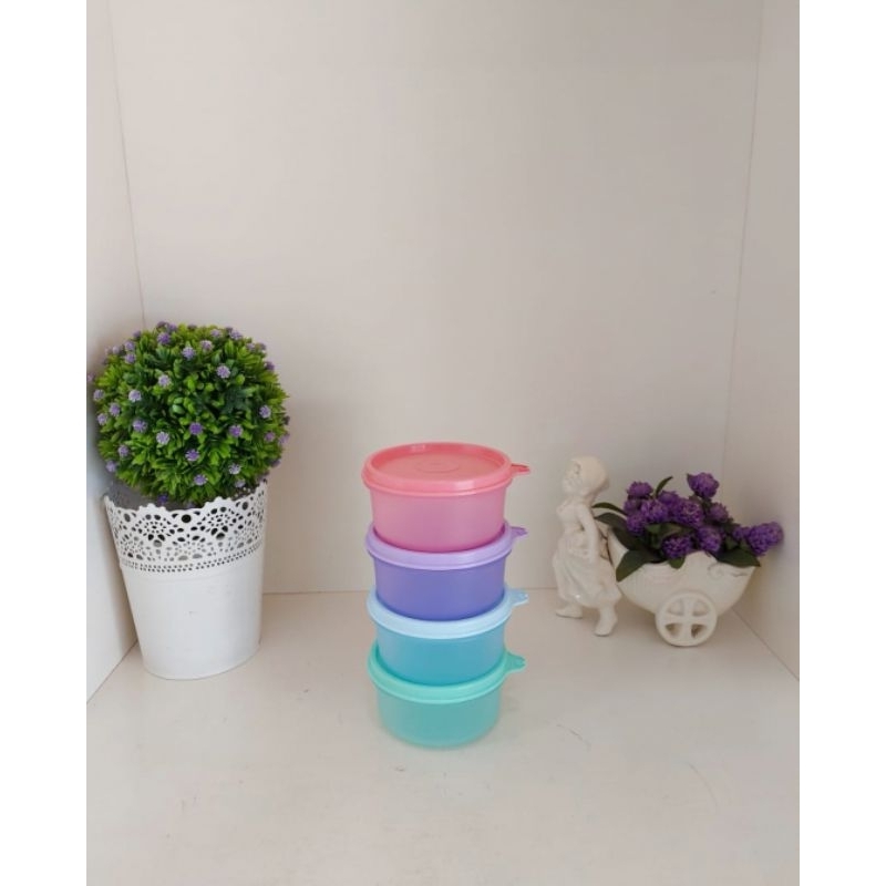 Tupperware Small Round Container 190ml (4pcs) | Shopee Malaysia