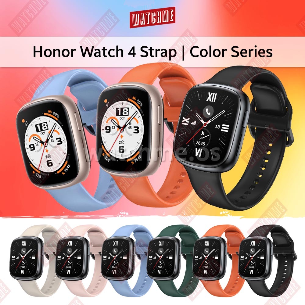 Honor Watch 4 Strap, Color Series, Smartwatch Sport Band (6 Colors ...