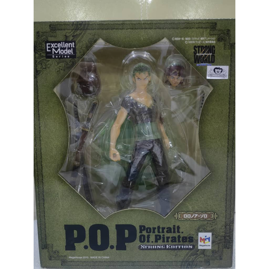 [Ready Stock] MegaHouse One Piece POP STRONG EDITION Roronoa Zoro ...
