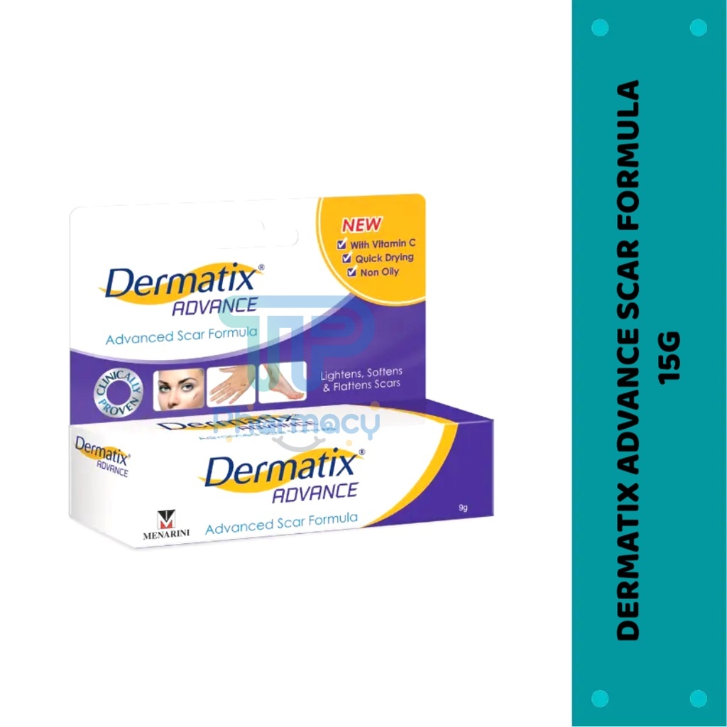 DERMATIX ADVANCE SCAR FORMULA WITH VITAMIN C 15G (Scar Healing ...