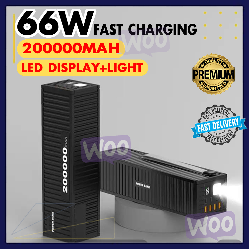 Container Super Fast Charging 200000 mAh Large Capacity Charging PD20W ...