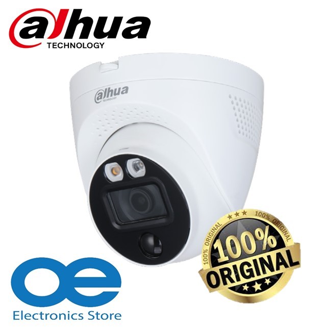 DAHUA HAC-ME1509EQ-LS Analog 5MP Fixed 3.6mm Lens Built-in PIR Full-Color Active Deterrence With ...
