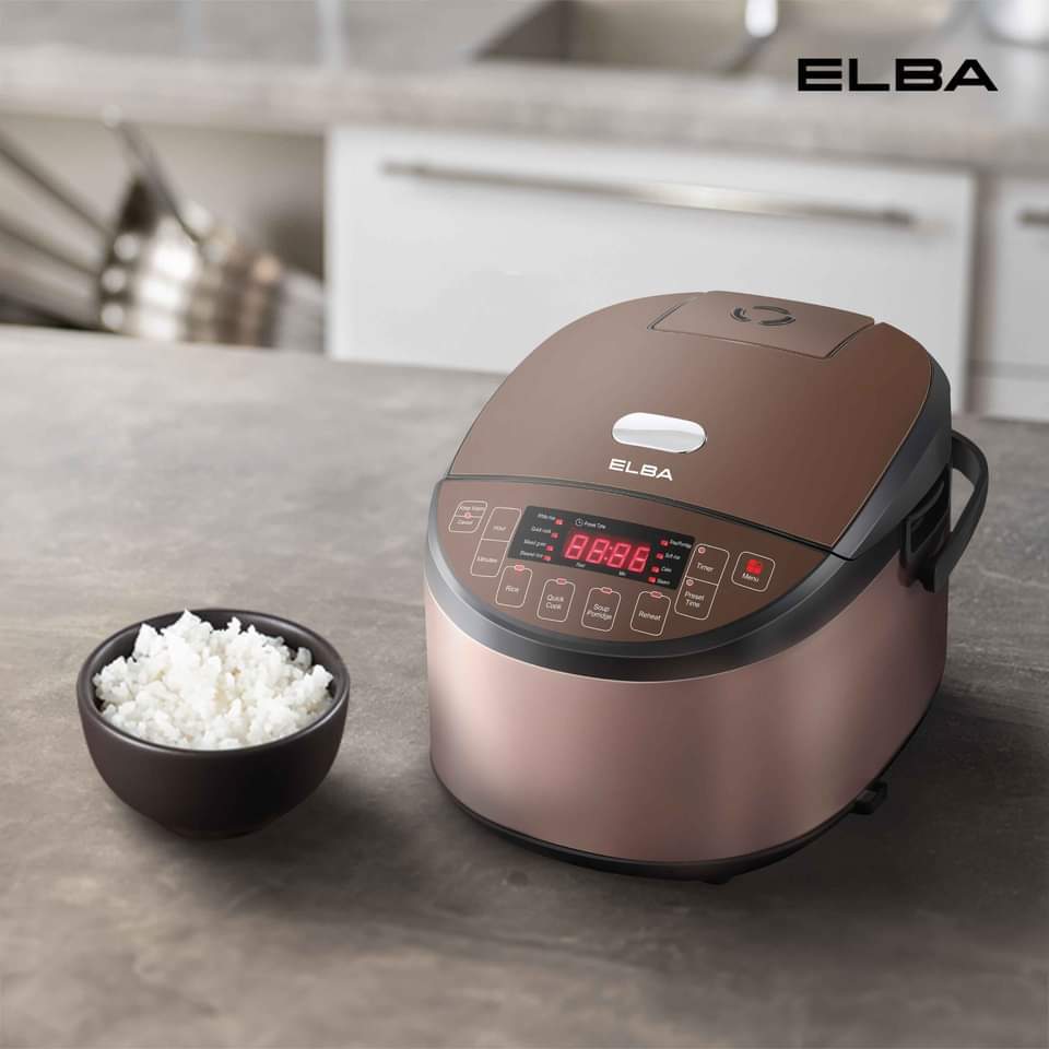 ELBA Microcomputer AI 1.8L Rice Cooker ERC-N1890D(BR) Touch Panel ...