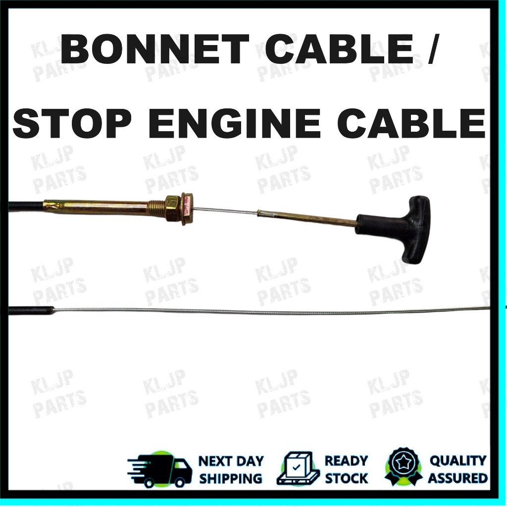 BONNET CABLE / BONET / STOP ENGINE CABLE / MOTIFY / Universal / SOFT ...