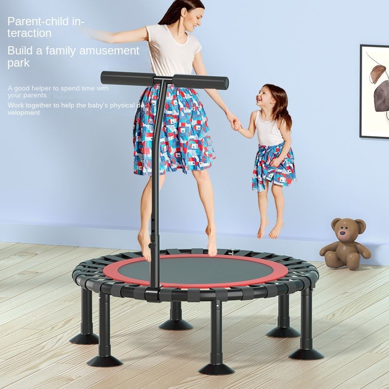 Trampoline Fitness 40/48 Inch Foldable Silent Fitness Trampoline for ...