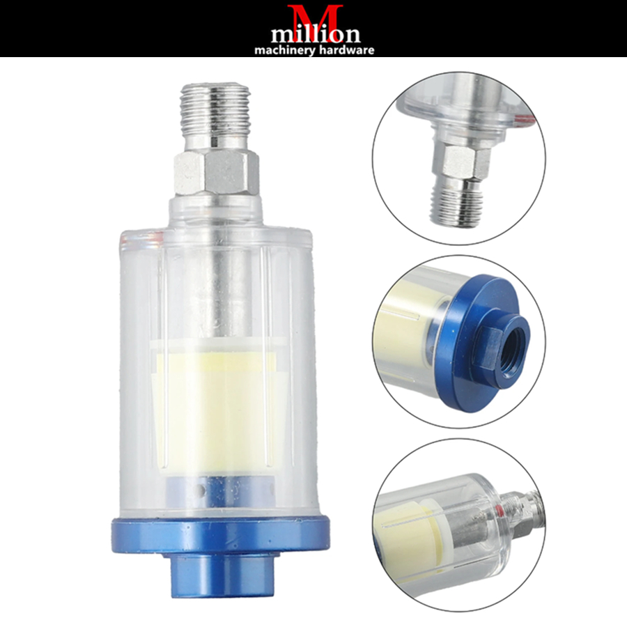 Oil Water Moisture Trap Filters Separator Regulators Gauge Air Pump ...