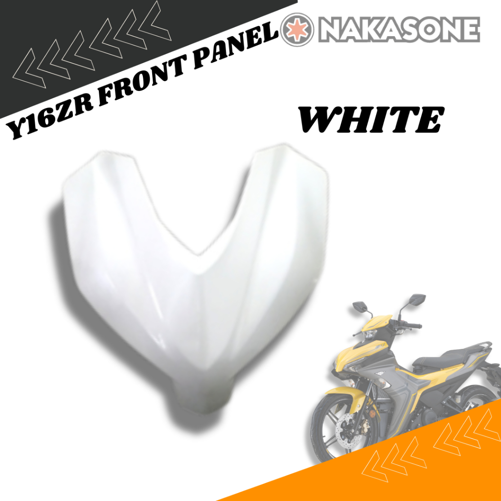 YAMAHA Y16 Y16ZR FRONT PANEL /HORN COVER DEPAN [ WHITE ] FRONT PANEL ...