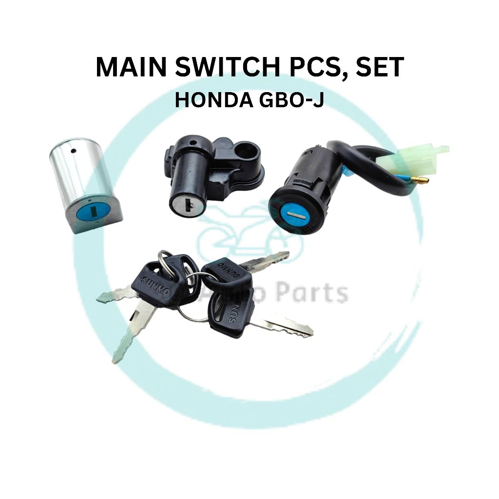 MOTOR HONDA GBOJ GBO J MAIN SWITCH MAIN SUIS KUNCI SUIS IGNITION SWITCH ...