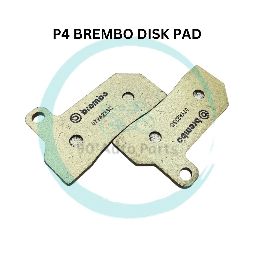 P4 BREMBO DISK PAD DISC PAD BRAKE PAD 4 POT | Shopee Malaysia