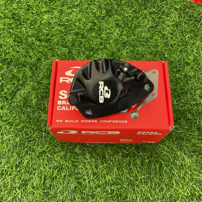 RCB ORIGINAL 100% BLACK FRONT BRAKE CALIPER S2 - SERIES BRAKE SYSTEM ...