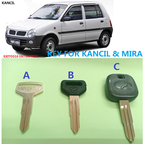 Perodua Kancil Key Blank / KUNCI KANCIL/ MIRA | Shopee Malaysia