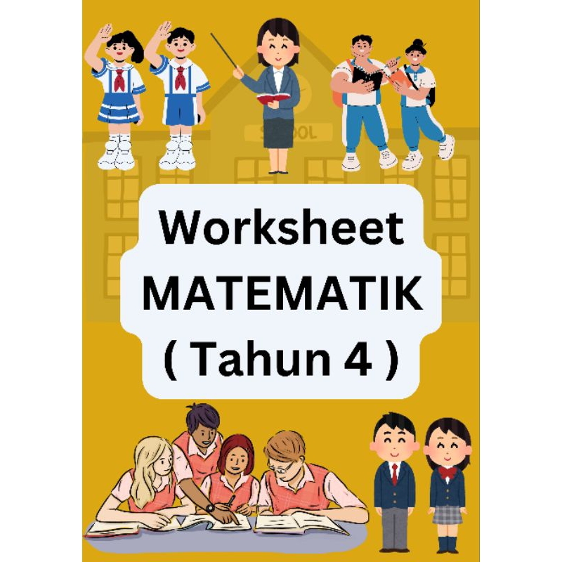 WORKSHEET MATEMATIK TAHUN 4 | Shopee Malaysia