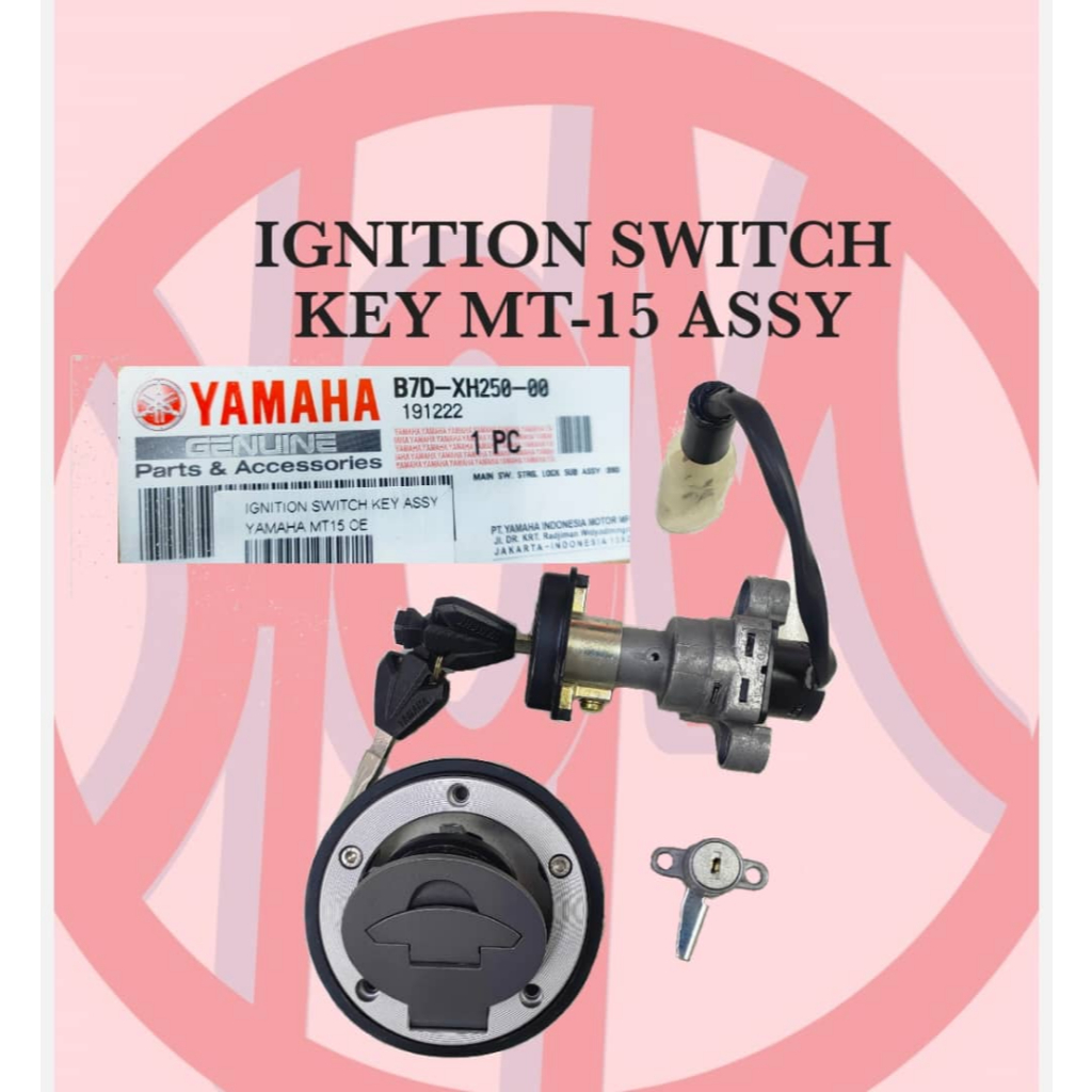 Yamaha MT15 / MT15 Original Ignition Main Switch / Full Set Switch ...