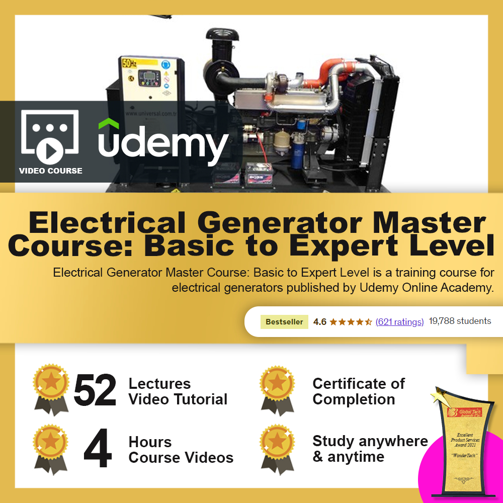 [Video Course]Electrical Generator Master Course: Basic to Expert ...