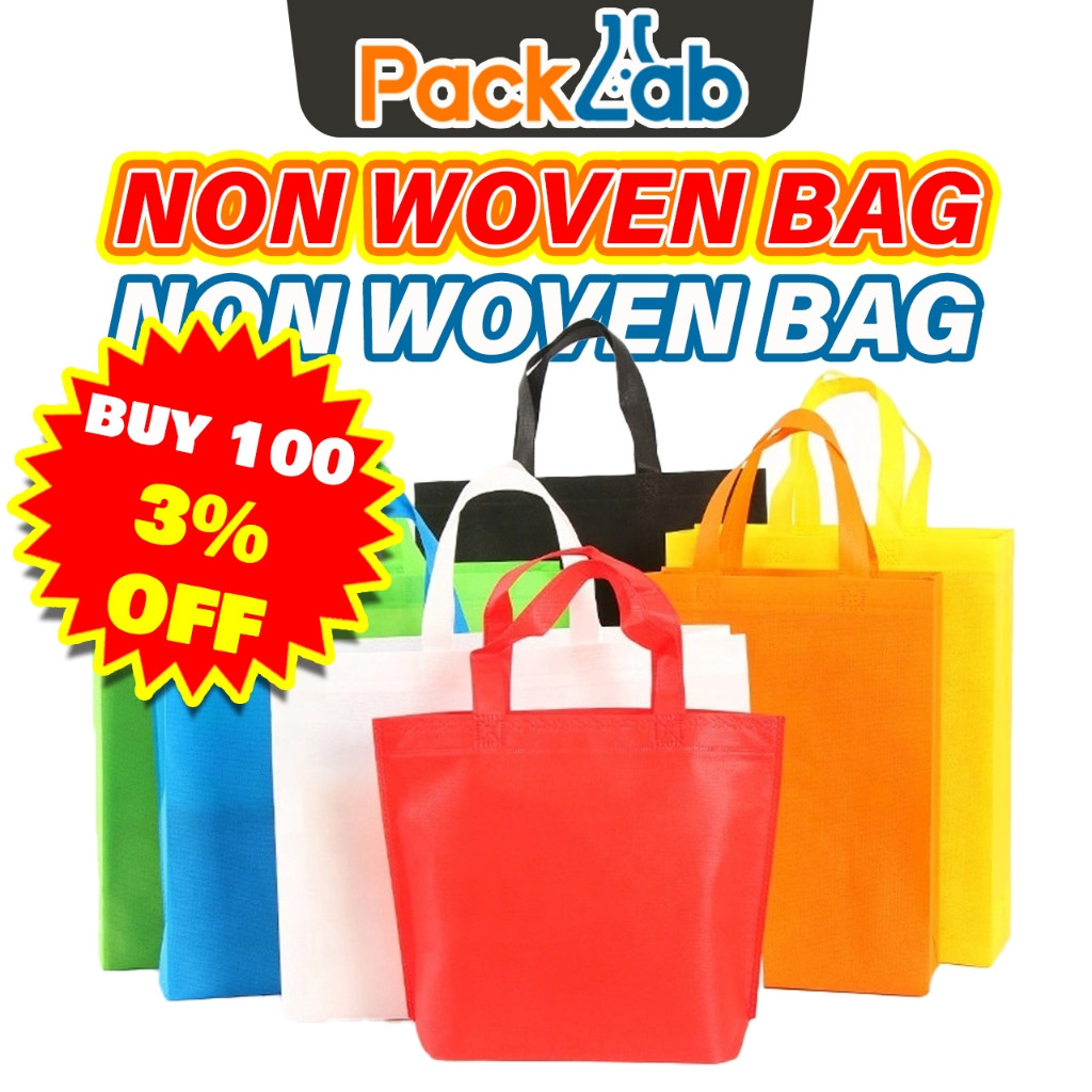 Wedding Doorgift Non Woven Bag Beg Kain Goodies Gift Eco Totebag ...