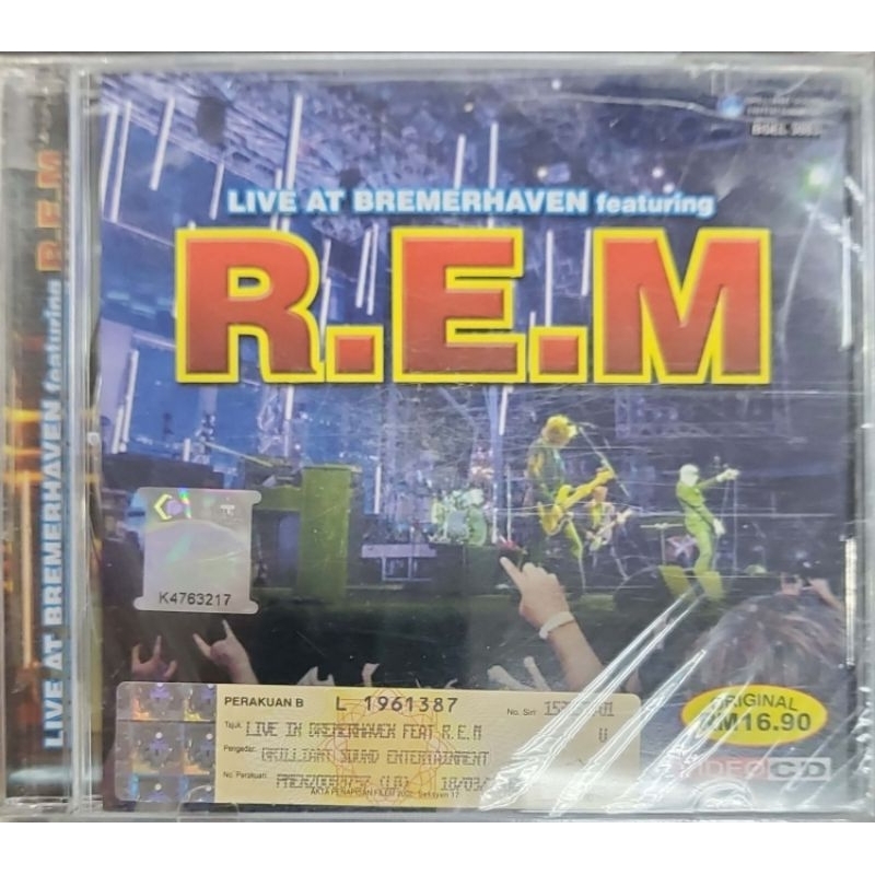 R.E.M - Live At Bremerhaven (VCD) | Shopee Malaysia