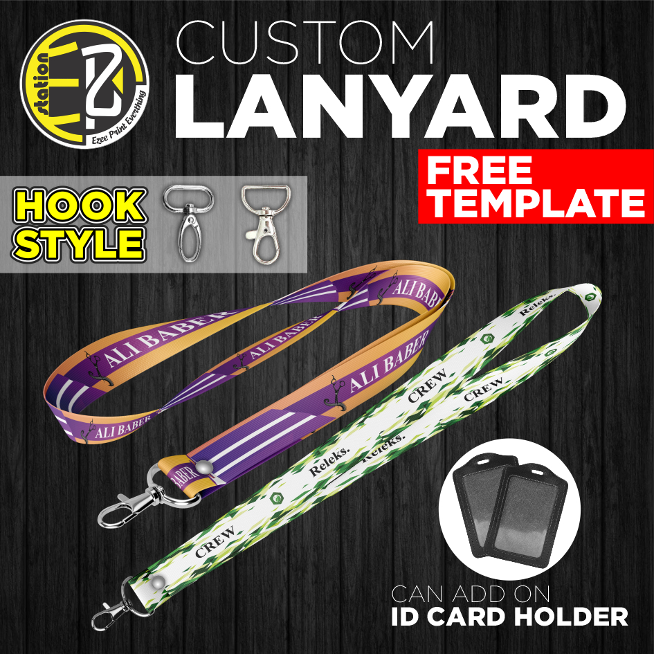 Lanyard Sublimation Printing (Custom Design / Made) | Shopee Malaysia