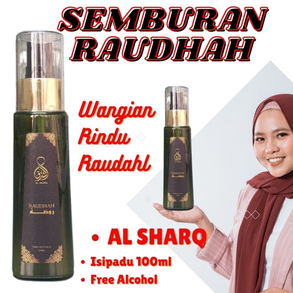 Spray wangian aromaterapi bau raudhah perfume original Pati Asli ...