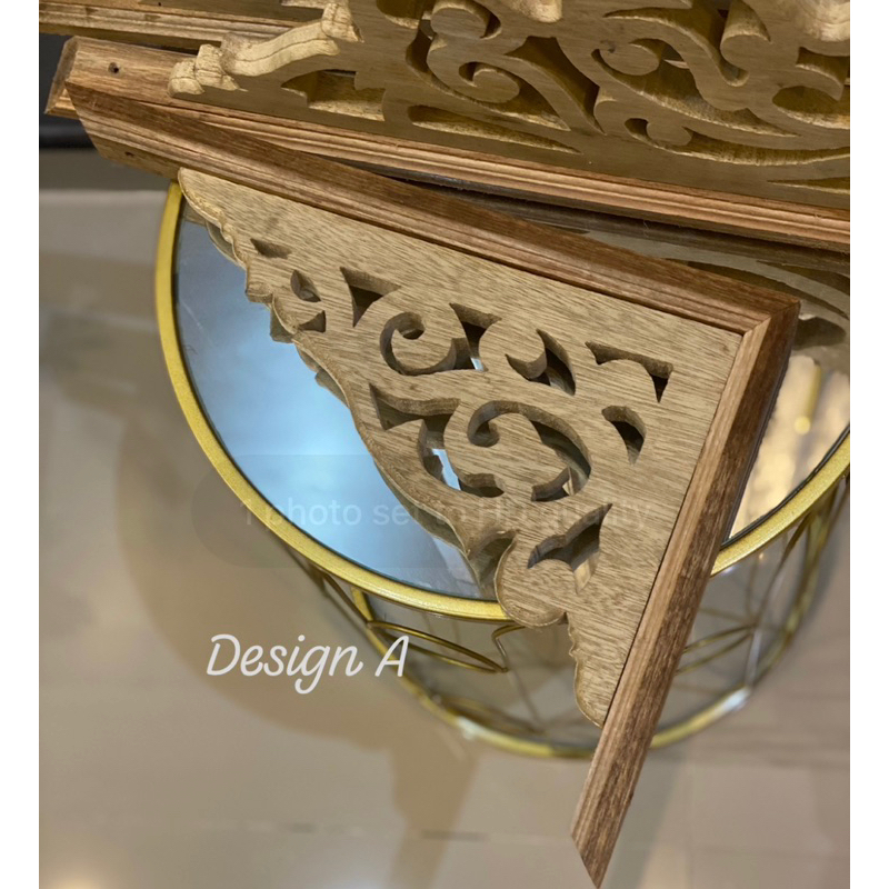 Siku Kluang / Panel Kerawang /Bracket / Sudut Kekisi Segitiga / Tetupai ...