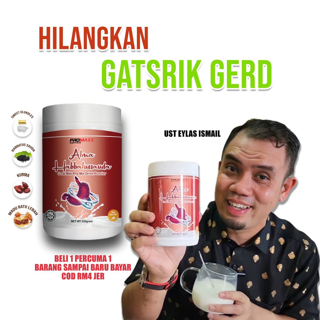 SUSU KAMBING ALMA HABBATUSSAUDA PROMAXX 330G FREE GIFT | Shopee Malaysia