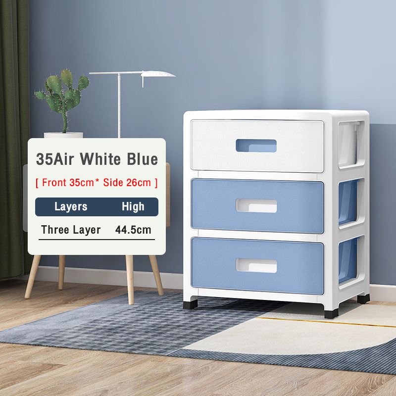 Plastic Storage Drawer Cabinet Children's Kitchen Storage Box Organizer ...