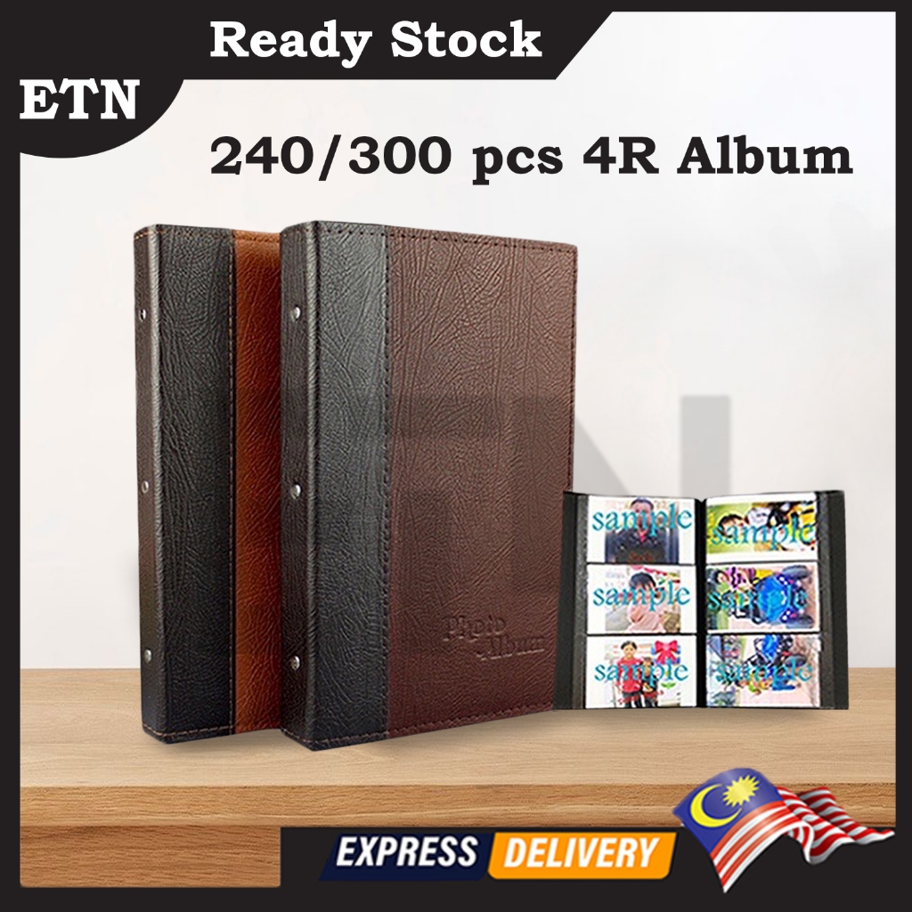 4R Photo Album(240pcs/300pcs) / Pocket Photo Album/Gambar Album Insert ...