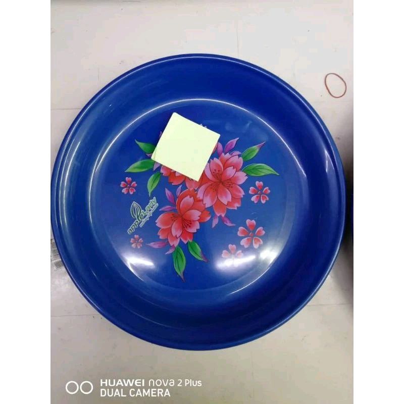 talam plastik bulat berbunga 30cm | Shopee Malaysia