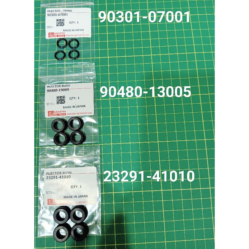 PROTON / TOYOTA / MITSUBISHI / PERODUA INJECTOR SEAL ORING UPPER OR ...