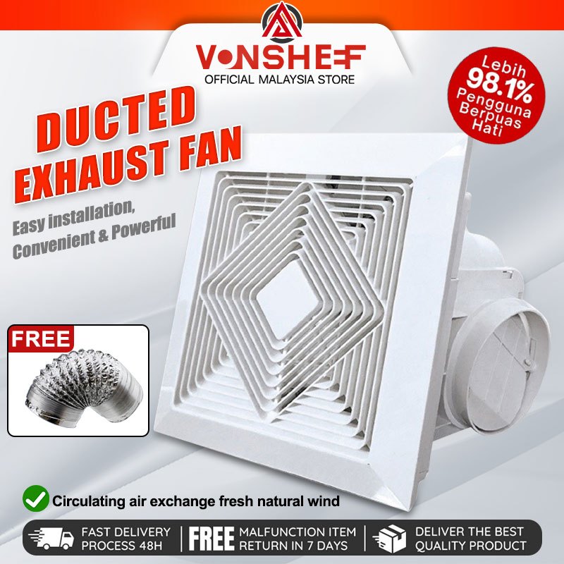 Exhaust fan inch 6" 8" 10" 12"14 inch Ceiling Type Exhaust fan ...