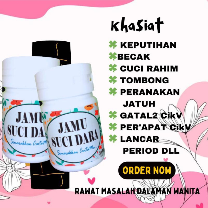 Ubat Lancarkan Period / For Uterus Prolapse / CUCI RAHIM / Kapsul ...