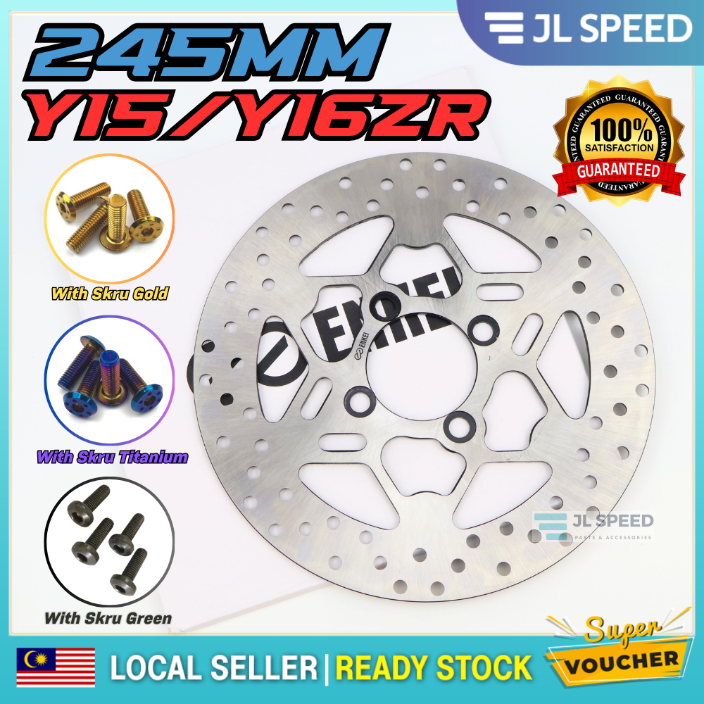 ENKEI 245mm Disc Plate Brake Front Piring Disk Brek Depan Pnp 4 Lubang ...