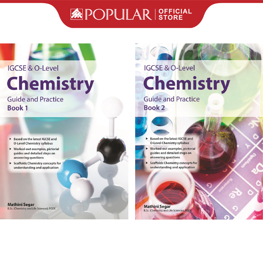 CPD IGCSE and O-Level Chemistry Guide and Practice Book 1 & 2 | Shopee ...