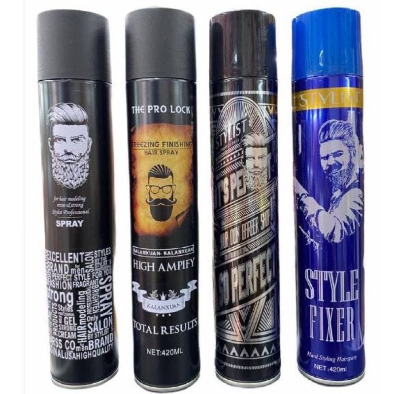 Hair Spray Styling SPRAY RAMBUT LELAKI Extra Hold 420m spray rambut ...