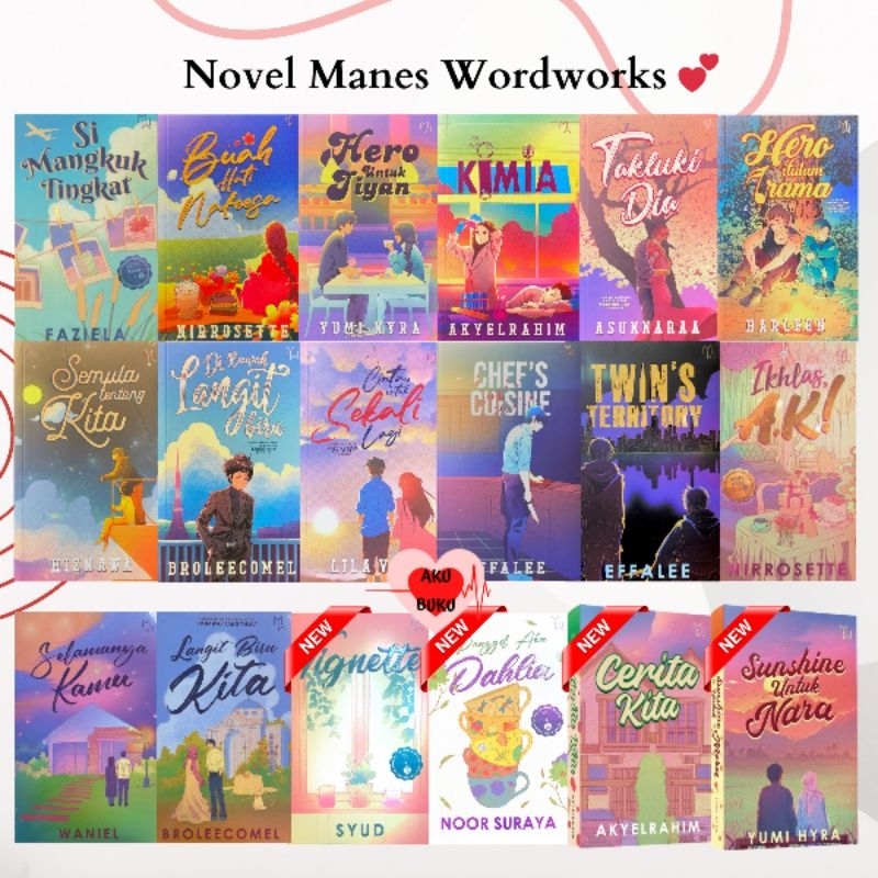 (New & Ready stock!!) Novel Manes Wordworks | Shopee Malaysia