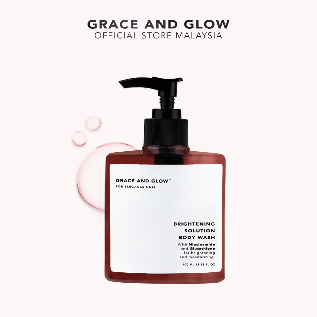 Grace and Glow Brightening Solution Body Wash Scented Shower Gel ...