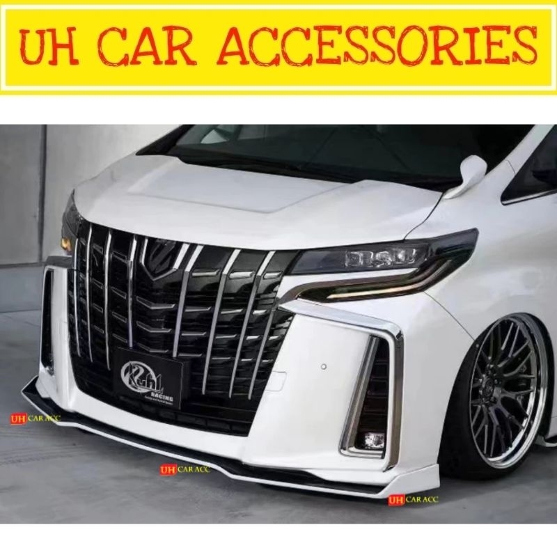 TOYOTA ALPHARD VELLFIRE 2018-2023 KUHL RACING LIP LIPS DIFFUSER BODYKIT ...