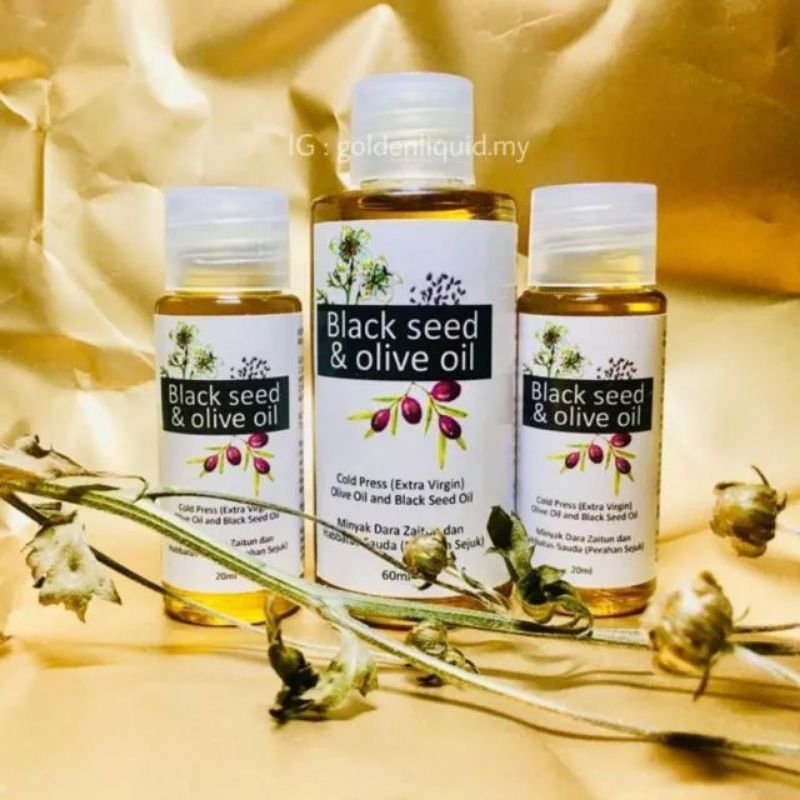 Minyak Ajaib Semulajadi Pati Minyak Habbatusauda Zaitun Olive Extra ...