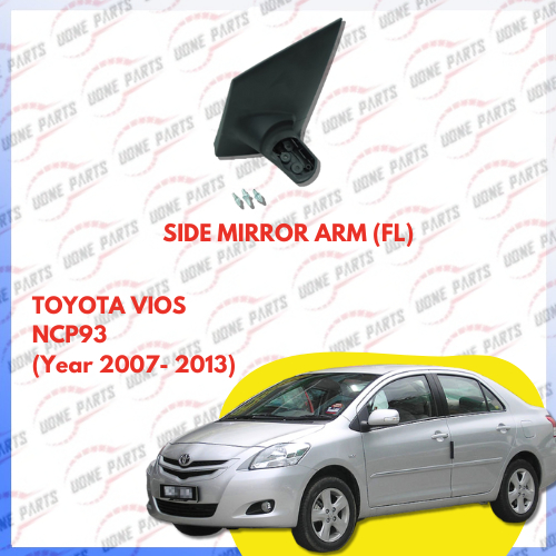 🔥TOYOTA VIOS NCP93 SIDE MIRROR ARM (Year 2007 - 2013) | Shopee Malaysia