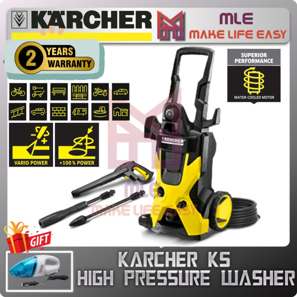 Karcher K5 High Pressure Cleaner 145 BAR (Water -Cooled Induction Motor ...