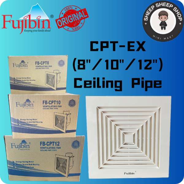 '' Ready Stock '' FUJIBIN CPT-EX ( 8"/10"/12" ) Ceiling Pipe Ducting ...