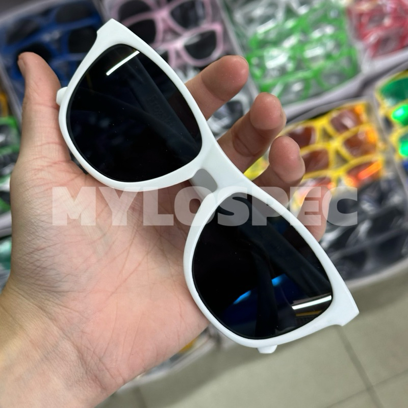 OKLY spec mata hitam cermin mata hitam color viral unisex | Shopee Malaysia