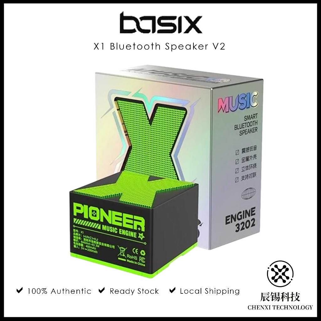 Basix X1 Bluetooth Speaker V2 | Shopee Malaysia