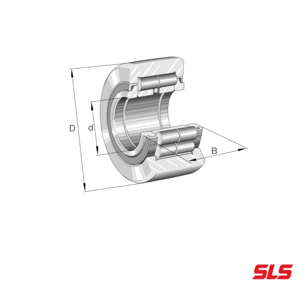 INA NUTR 20 X A Yoke Type Track Roller | Shopee Malaysia