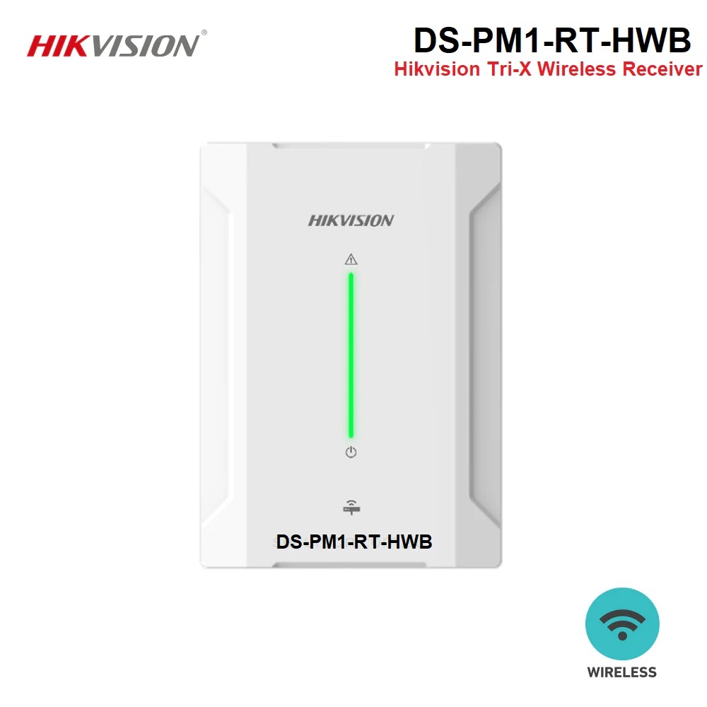 Hikvision DS-PM1-RT-HWB Hikvision Tri-X Wireless Receiver For AX Hybrid ...
