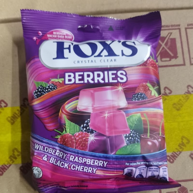 [HALAL] FOX'S Candy (Crystal Clear) 90g (Assorted Flavour) | Shopee Malaysia