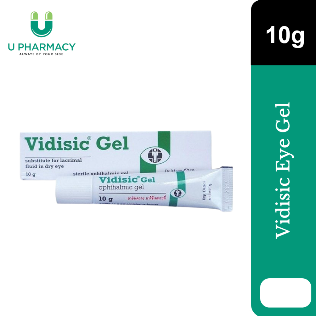 (U Pharmacy) Vidisic Eye Gel 10g (EXP: 12/26) | Shopee Malaysia