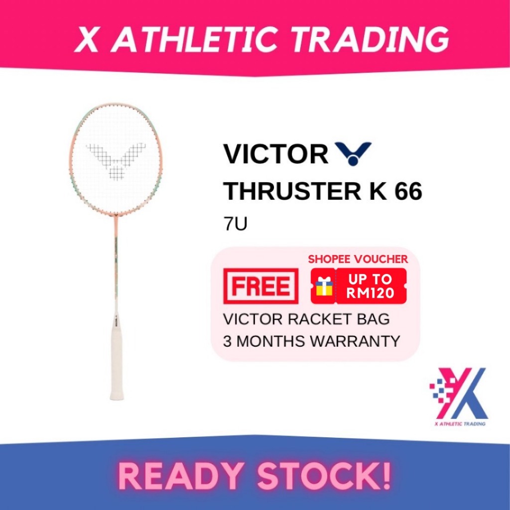VICTOR TK 66 7U Badminton Racket/tk66 66g | Shopee Malaysia