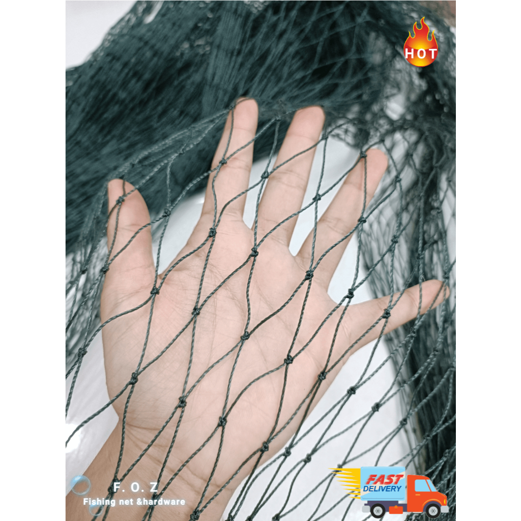 Jaring Pukat 380/9 x 2-1/2" x 600MD Pukat Pagar Pertanian | Pagar Ayam ...