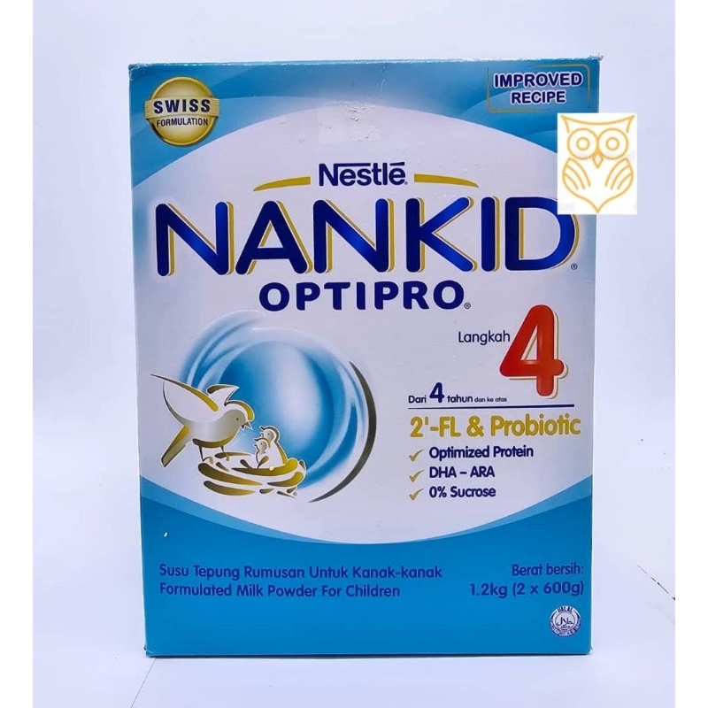 Nestle NanKid Optipro Step 4 (4 years & above) 1.2kg | Shopee Malaysia