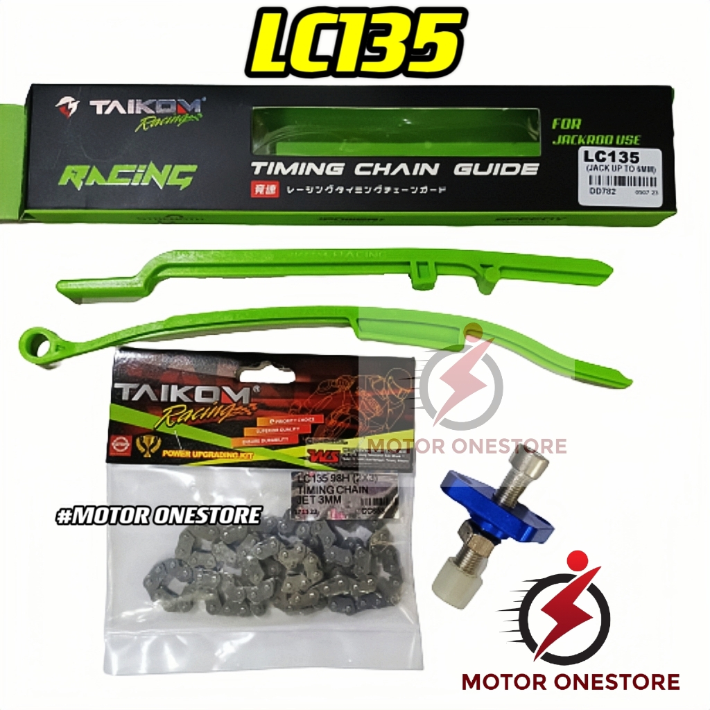 Lc135 tensioner set Racing Jet 6mm 9mm with tensioner jet GUIDE and ...